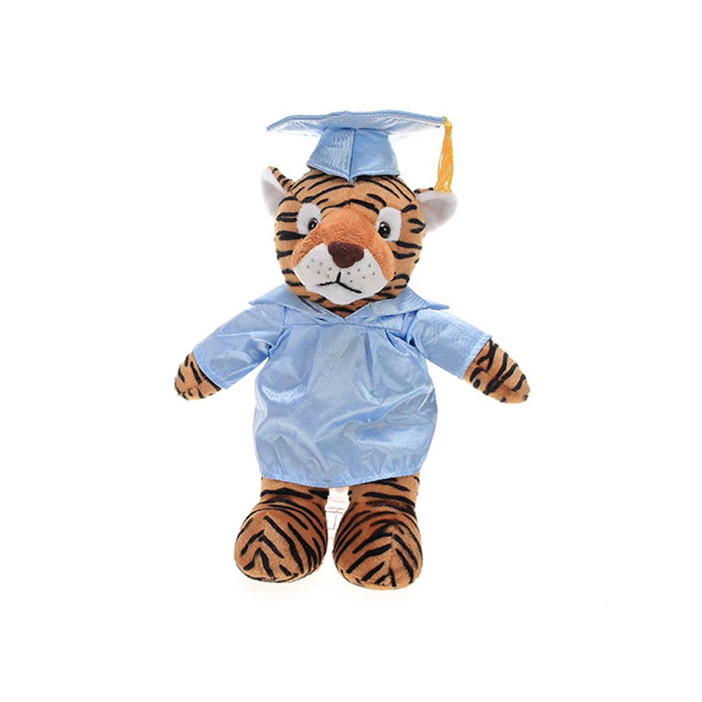 Plushland Graduation Stuffed Animal Tiger 12" – Graduation Presents for Him